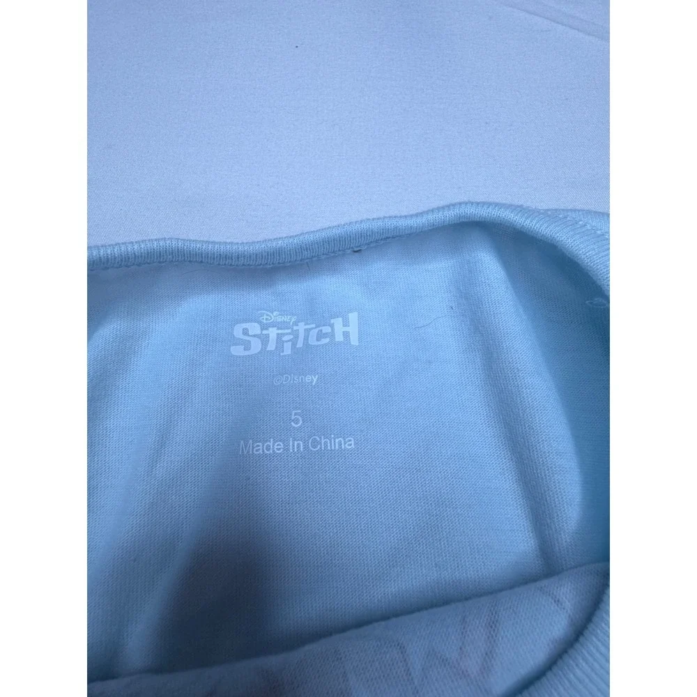Disney | Dresses | Disney Stitch Fireworks Tulle Dress Girls Size 5 4th ...